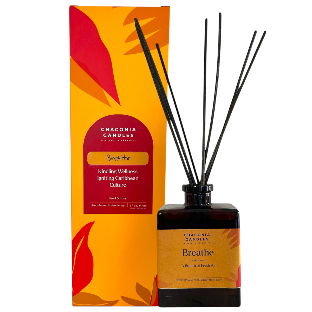 Breathe — Reed Diffuser — Chaconia Candles — Kindling Wellness ...